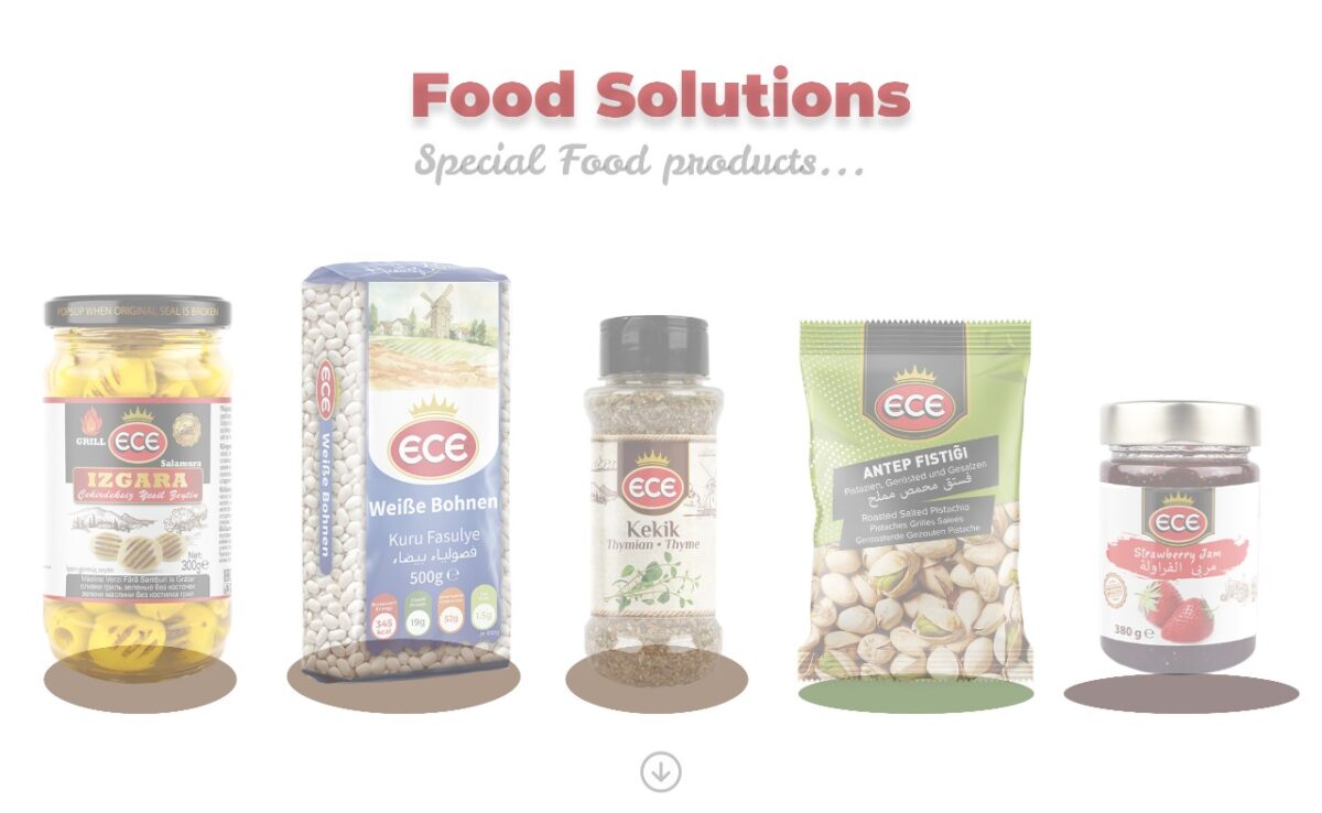 ECE® Food Solutions – Special Food Products